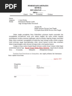 Surat Keterangan Banjir | PDF