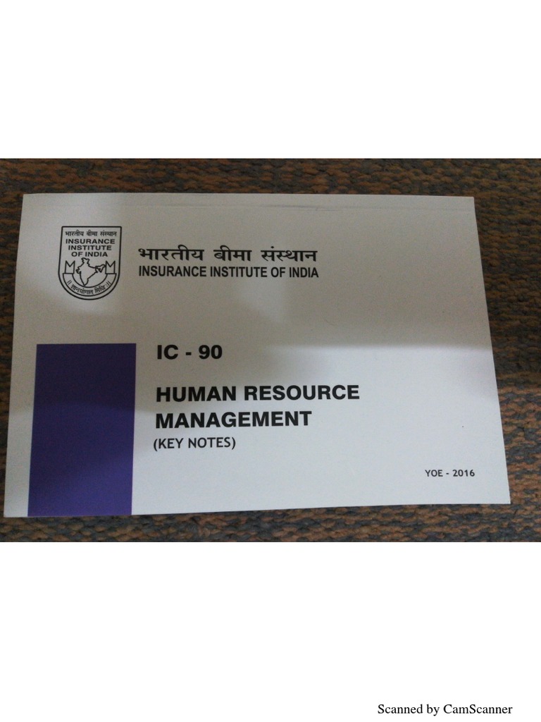 IC 90 Key Notes | PDF