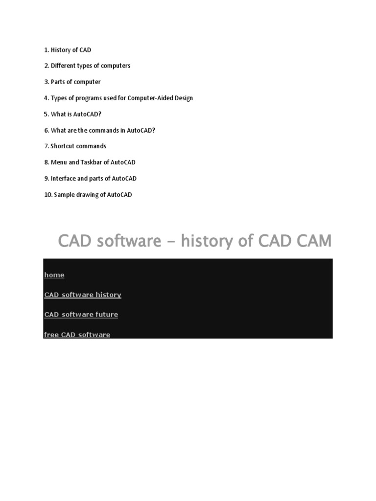 Introduction To CAD | PDF | Computer Aided Design | Workstation