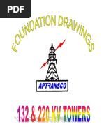 33 KV Transmission Line Design Drawings | PDF | Insulator (Electricity ...
