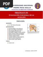 Pruebas de Weber y Rinne: Diagnóstico Auditivo | PDF