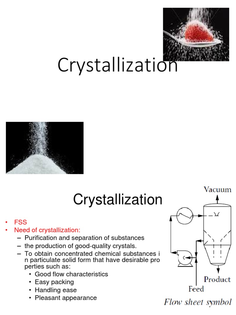 Crystallizers and Their Control | PDF | Crystallization | Chemical ...