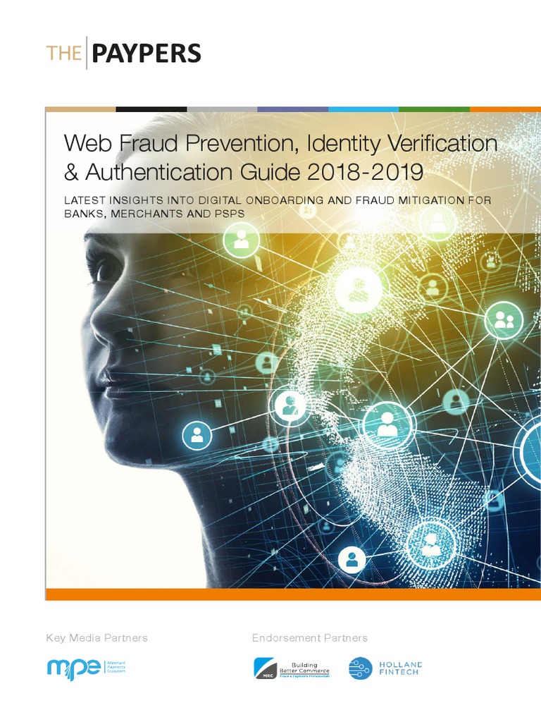 Web Fraud Prevention Identity Verification Authentication Guide 2018 ...