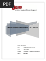 Tender Checklist | PDF | Business