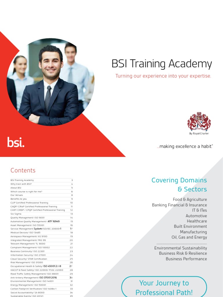 Training Catalogue | PDF | Iso 9000 | Six Sigma