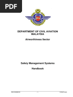 SMS Manual Template | PDF | Safety | Risk Management