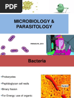 Lesson 1 - Introduction To Microbiology and Parasitology | PDF | Microbiology | Microorganism