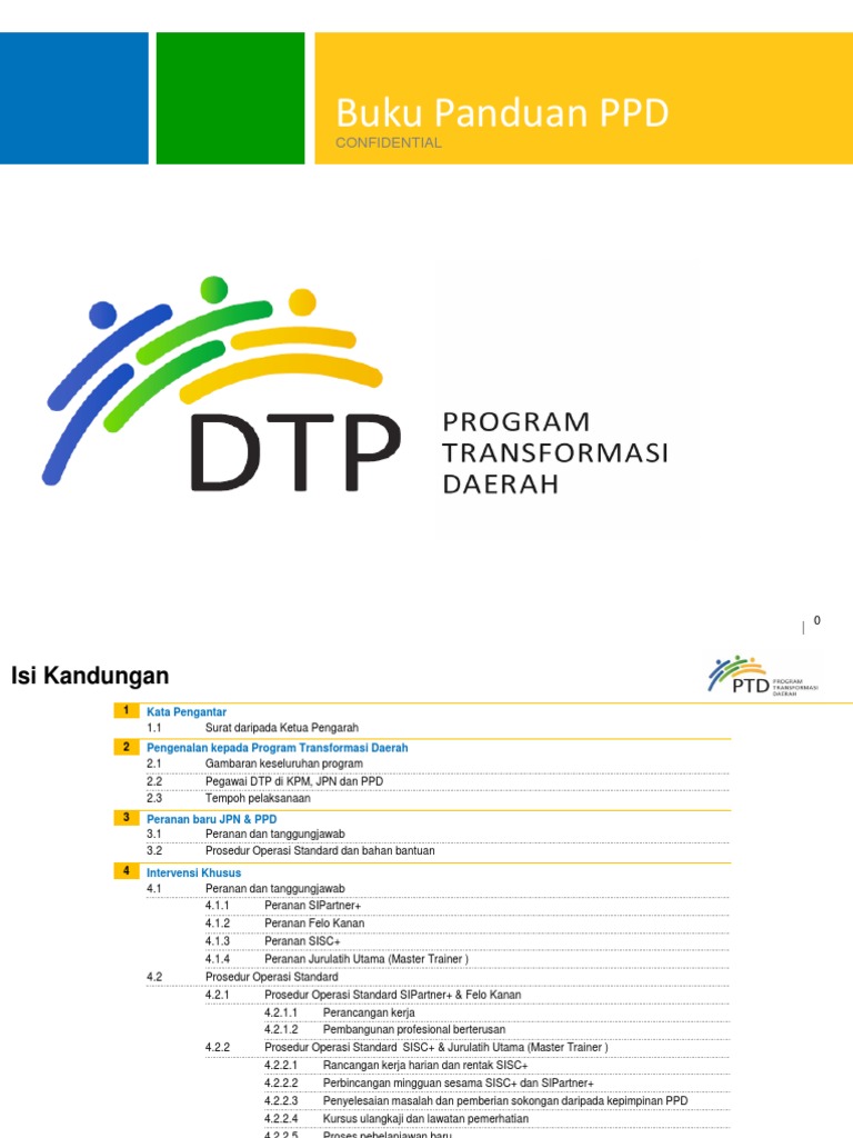 Buku Panduan Program Transformasi Daerah DTP PDF | PDF