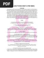 Jeff Nippard Bench Press Specialization Program | PDF | Recreation ...