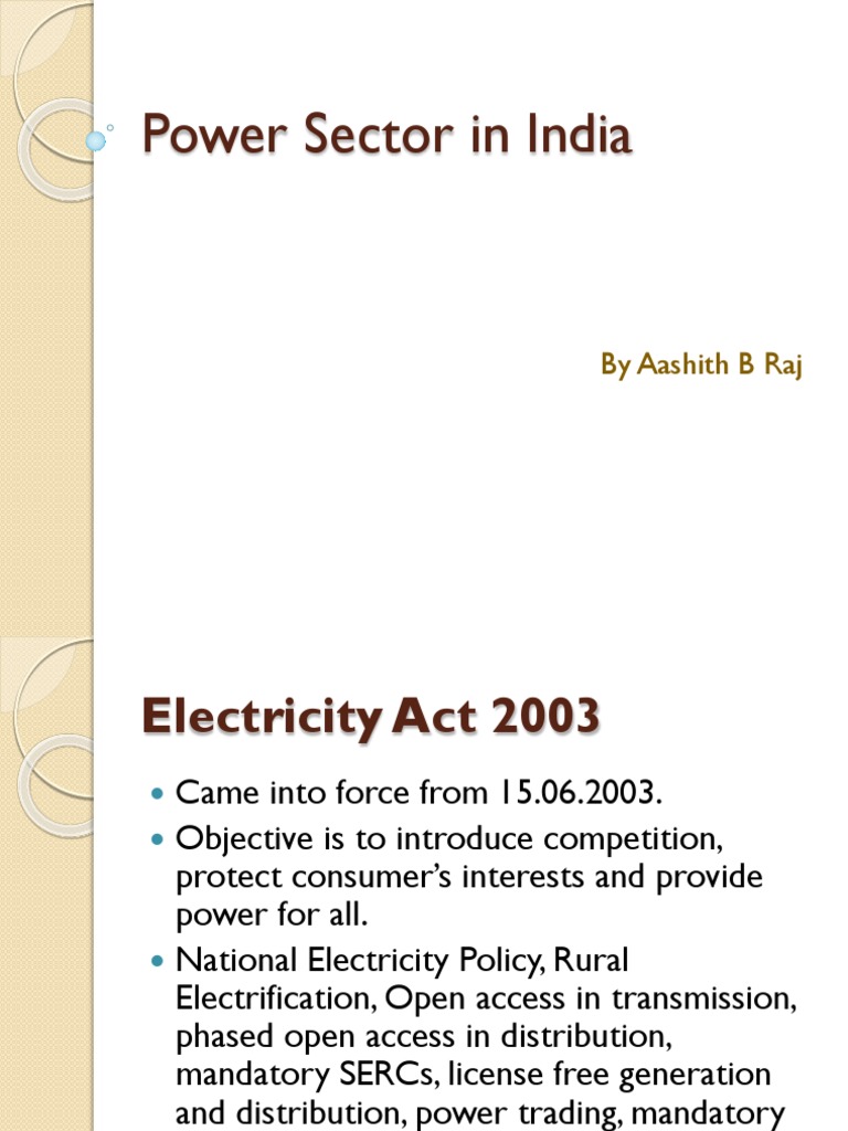 Power Sector in India | PDF | Renewable Resources | Renewable Energy