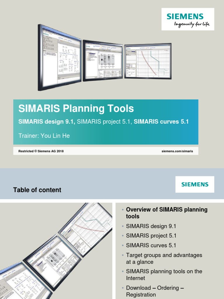 1810 - SIMARIS Overview Training - en - v1 | PDF | Mobile App | Internet