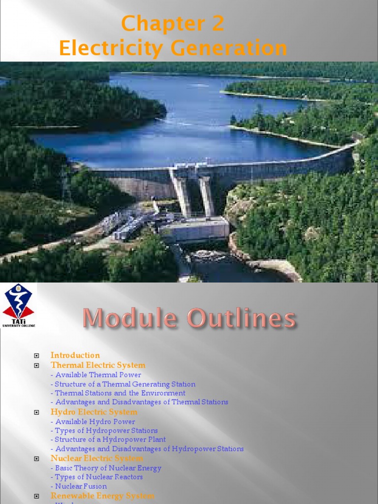 Hydroelectric Power Generation Overview | PDF | Hydroelectricity ...