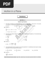 Motion in A Straight Line Formulas | PDF | Speed | Velocity