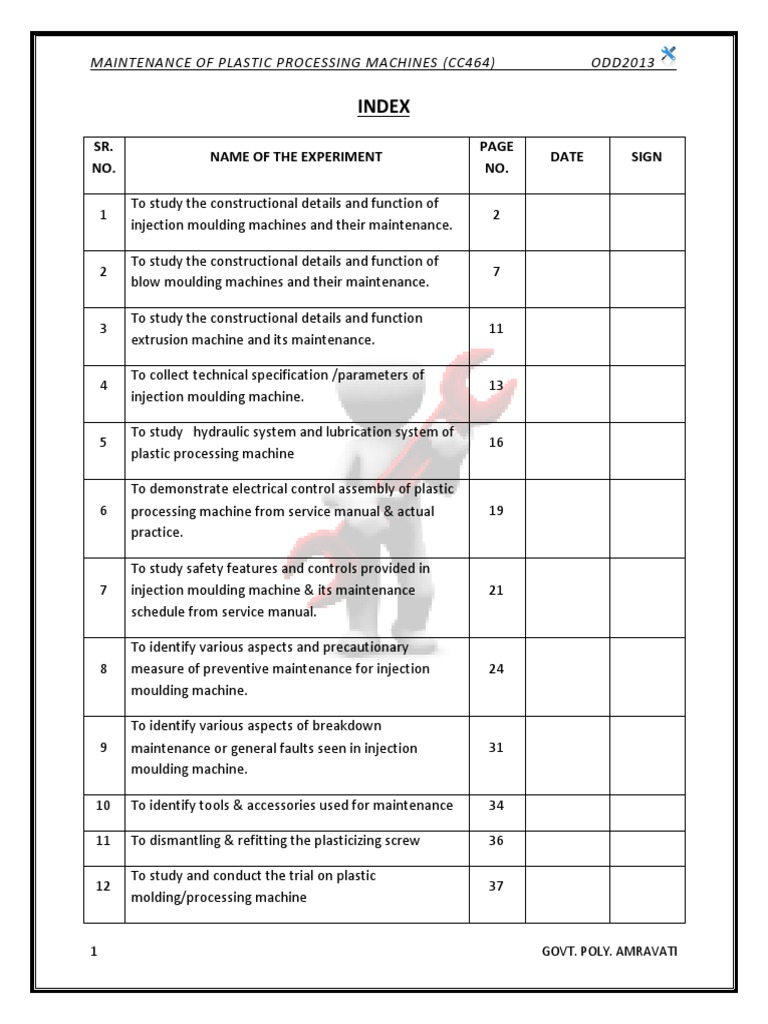 Maintenance of Plastic Processing Machines | PDF | Extrusion | Valve