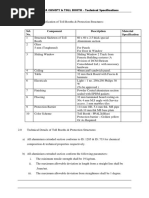 Toll Plaza Structure - Technical Specifications | PDF | Building ...
