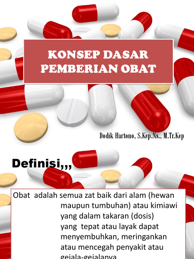 Prinsip Pemberian Obat | PDF
