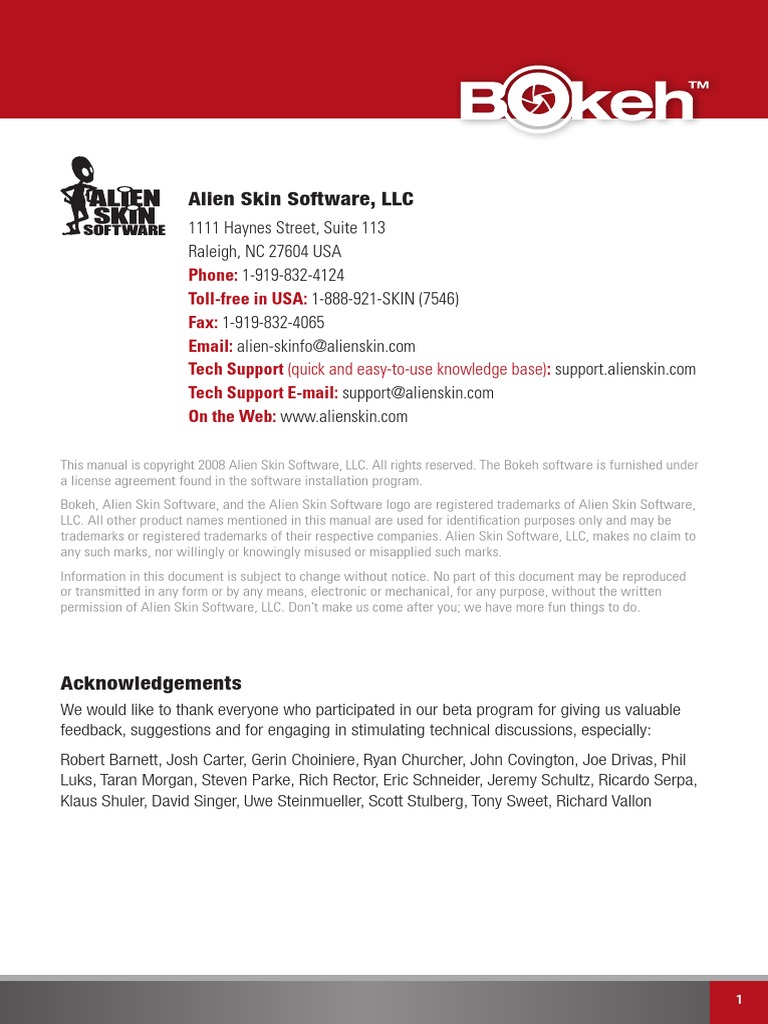 Bokeh Manual PDF | PDF | Aperture | Menu (Computing)