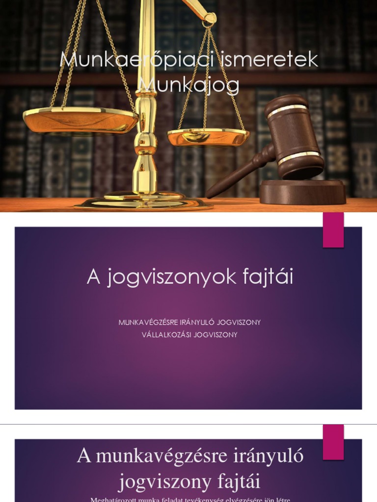 Munkaerőpiaci Ismeretek - BGE KVIK | PDF