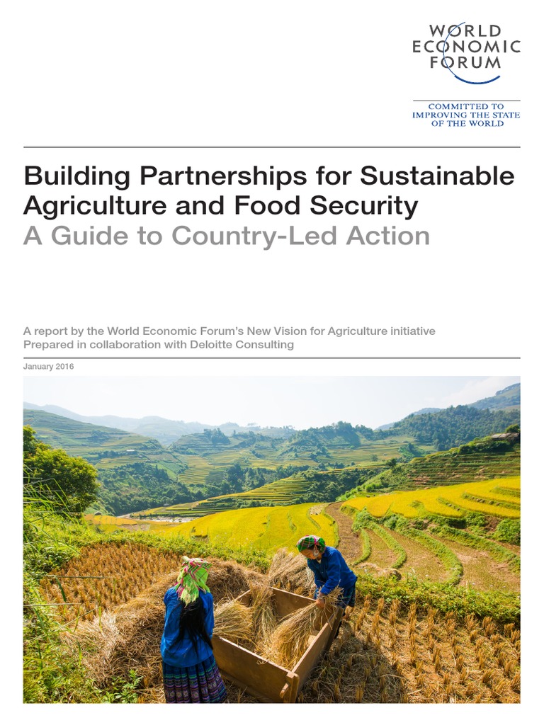 Deloitte With World Economic Forum Future of Food - Partnership-Guide ...
