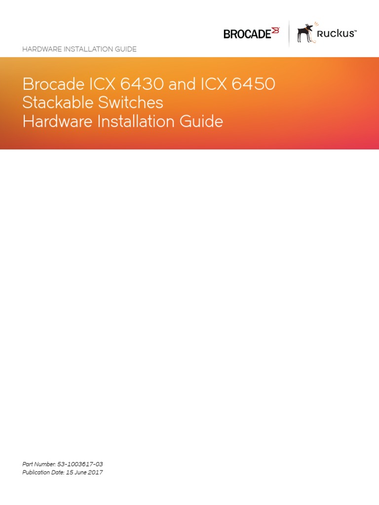 Brocade Icx6450 | PDF | Command Line Interface | Source Code