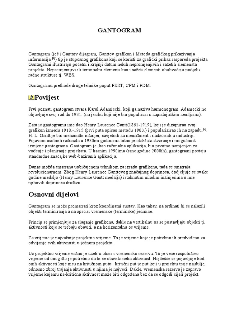 Gantogram | PDF