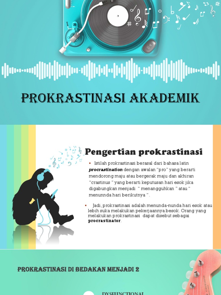 Ciri dan Definisi Prokrastinasi Akademik | PDF