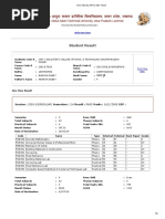 B.tech Marksheet | PDF