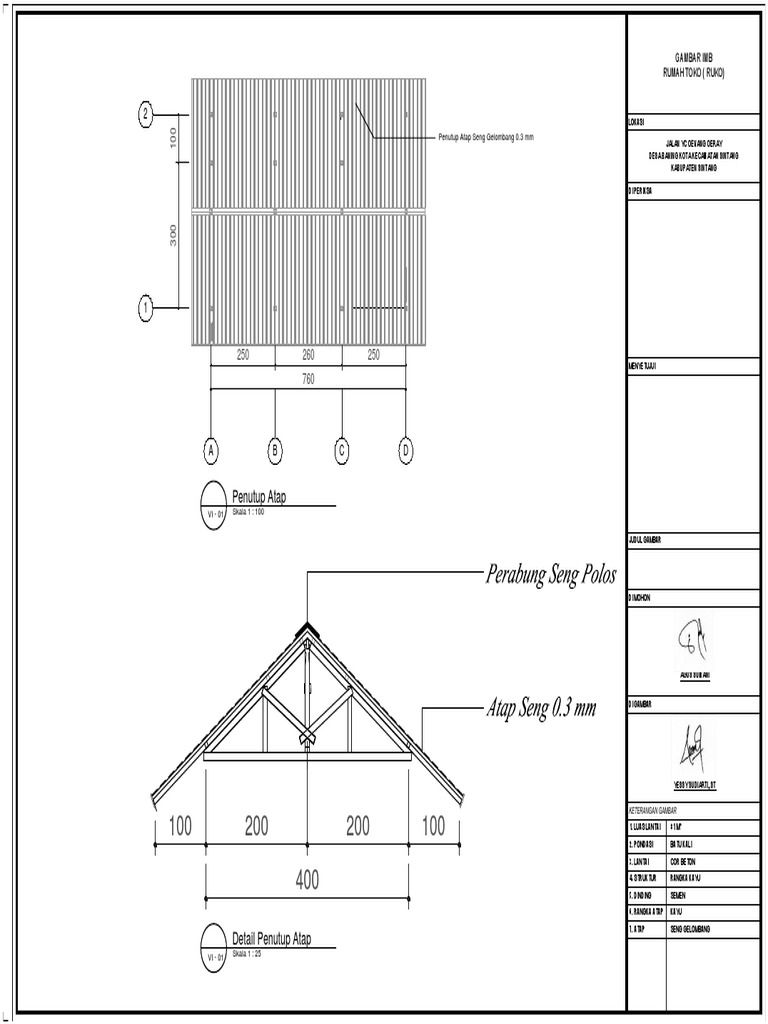 10#penutup Atap+Detail | PDF