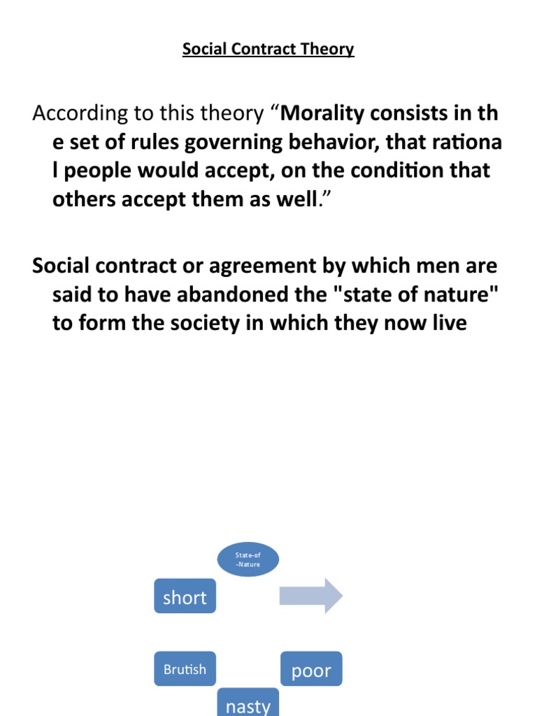 Understanding Social Contract Theory | PDF | Social Contract ...