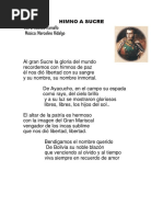 Marcha Naval: Himno de Bolivia | PDF