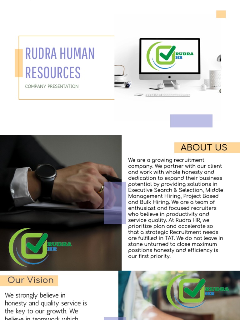 Rudra HR Presentation | PDF | Recruitment | Human Resource Management