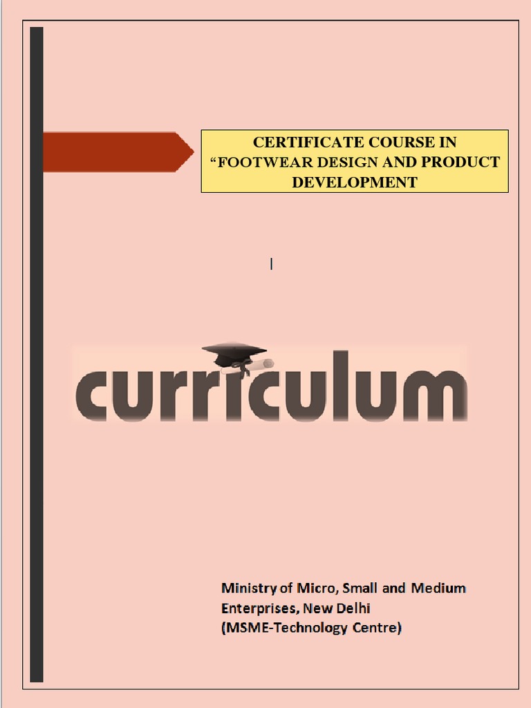 Cfti Agra FDPD Curriculum PDF | PDF | Shoe | Foot