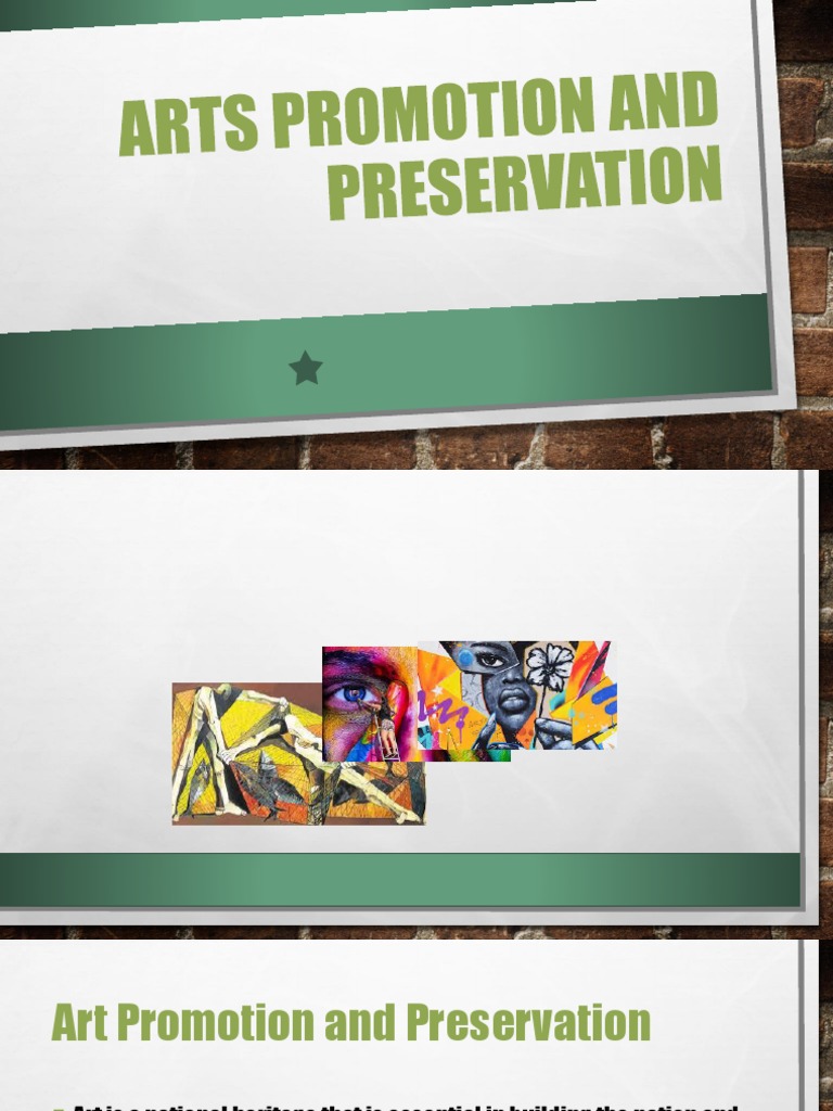 Arts Promotion and Preservation | PDF | Philippines | Museum