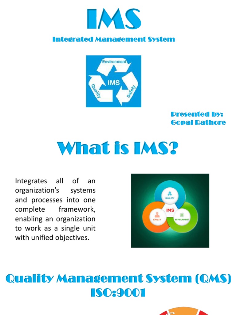 IMS | PDF | Internal Audit | Auditor's Report