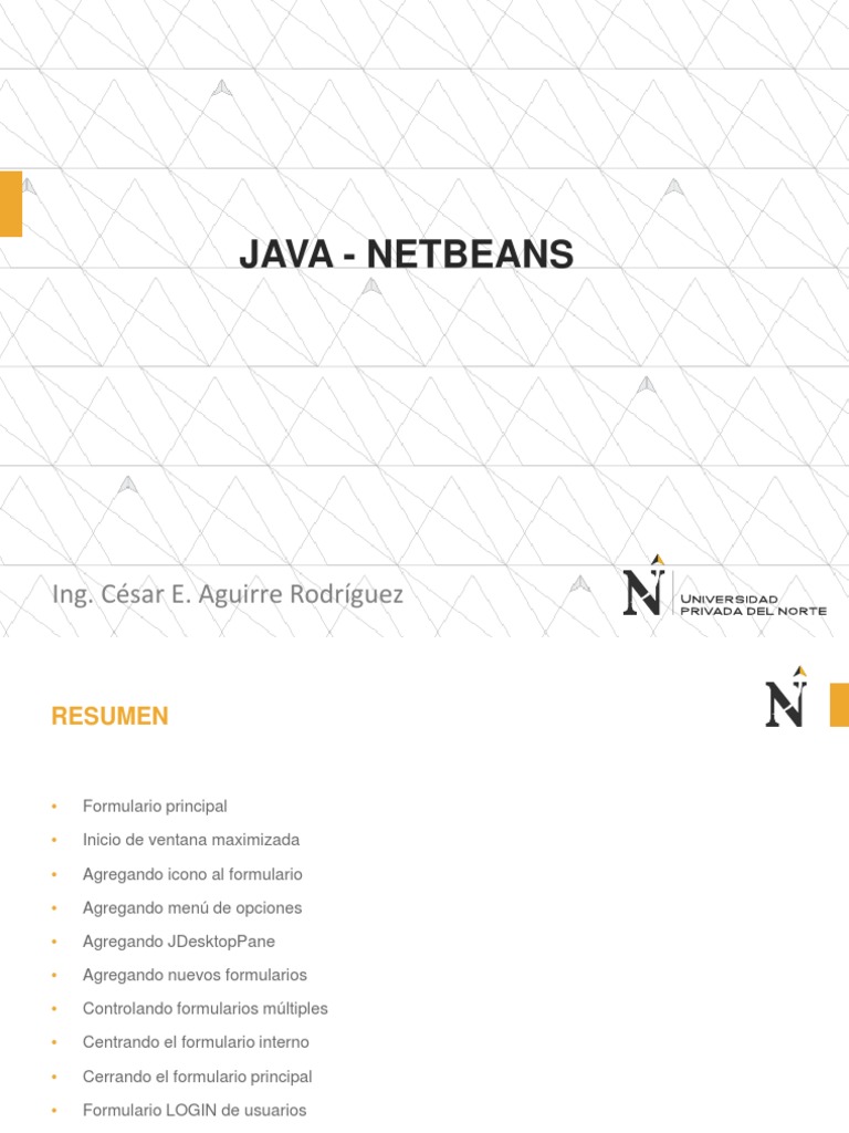 Java Netbeans | PDF | Java (lenguaje de programación) | Gestión de tecnología de la información