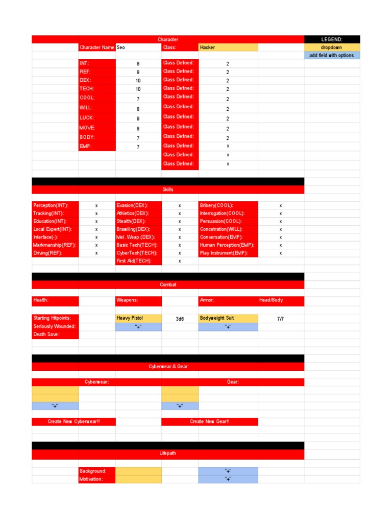 Cyberpunk Red Companion | PDF | Leisure | Sports