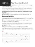 Mellophone Fingering Chart For Mellophone Instrument | PDF