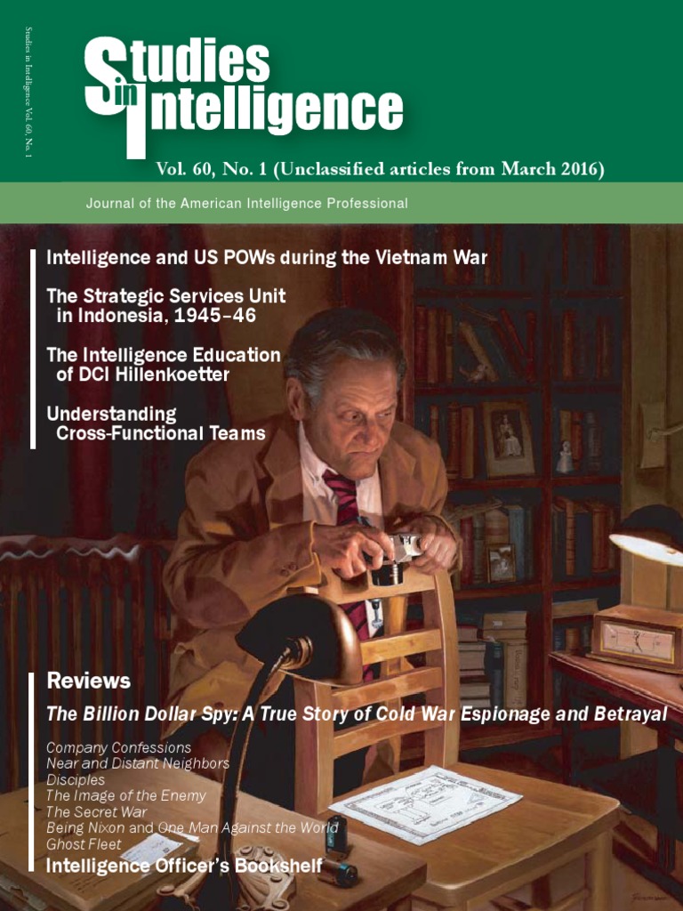 Studies 60 1 March 2016 WEB | PDF | Espionage | Central Intelligence Agency