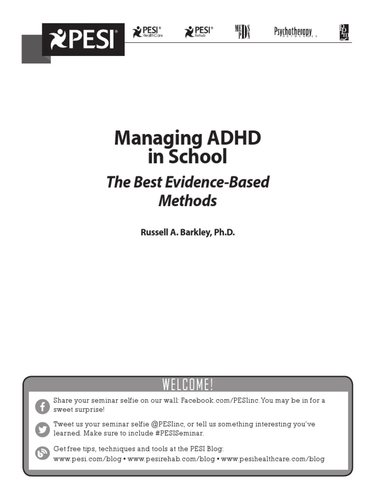ADHD Therapy Worksheet | PDF | Attention Deficit Hyperactivity Disorder ...