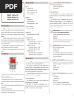 Manual Controlador Novus Modelo N1200 v20x | PDF | Entrada/Saída ...