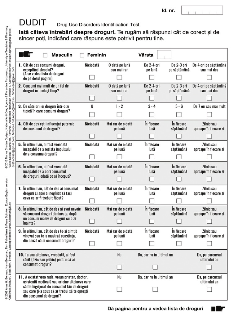DUDIT Romanian | PDF