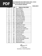 Tabel Nominal Cu Elevii Clasei A XII-A | PDF