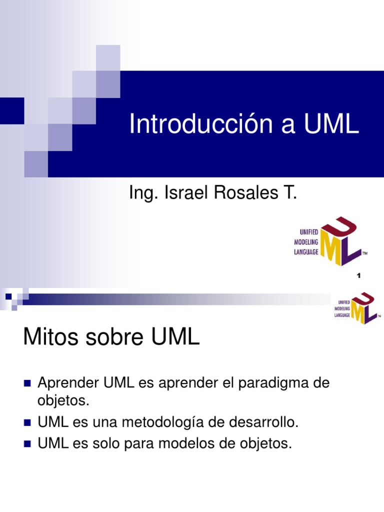 Introducción A UML | PDF | Lenguaje de modelado unificado | Objeto (informática)