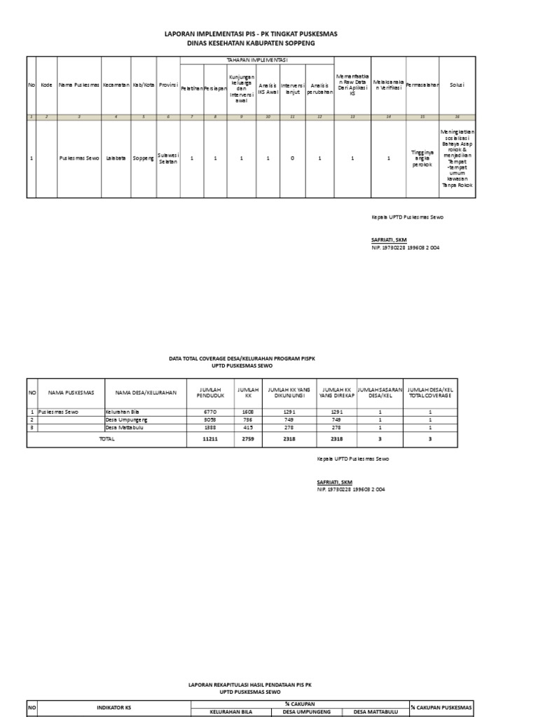Format Pis PK | PDF