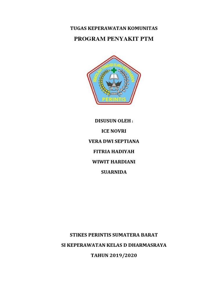Program Pencegahan Penyakit PTM 2015-2019 | PDF
