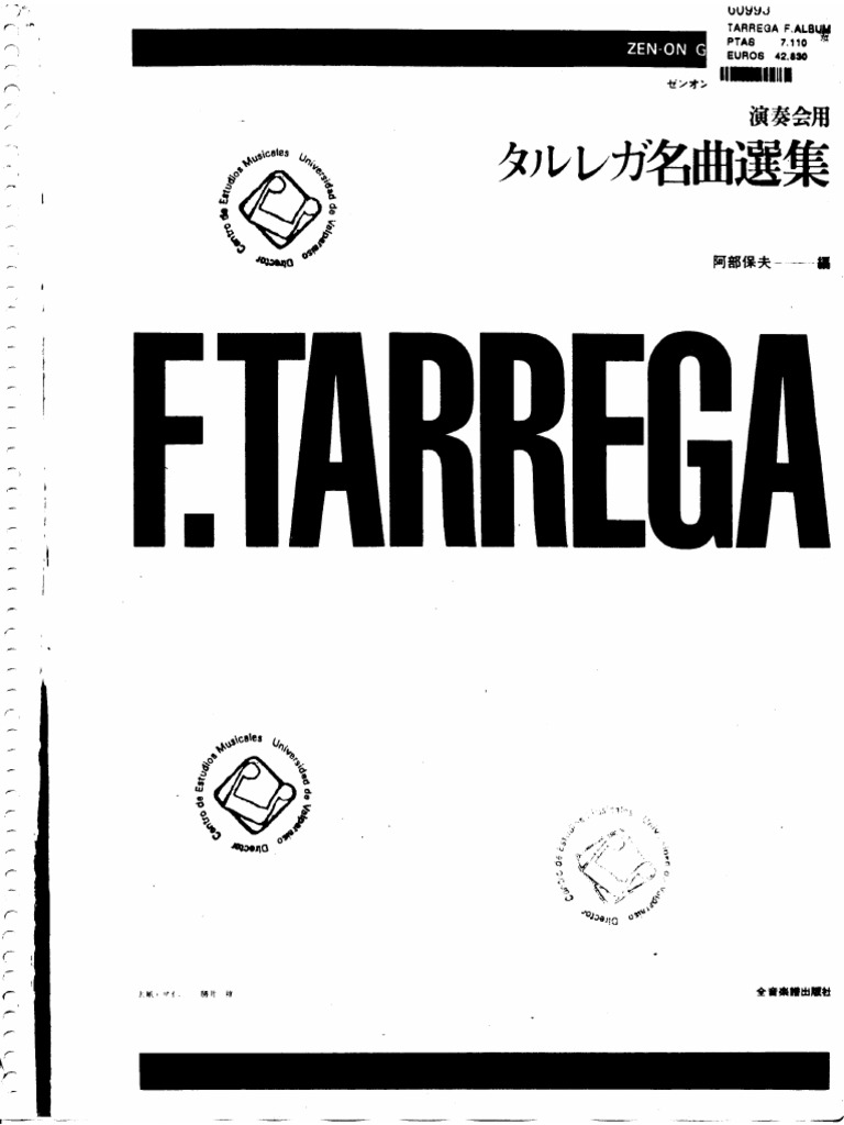 Tarrega Obras PDF | PDF