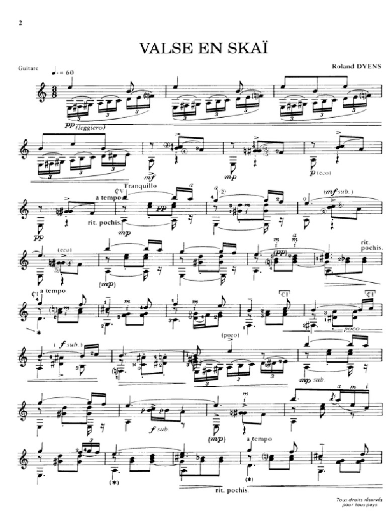 Valse en Skai PDF | PDF