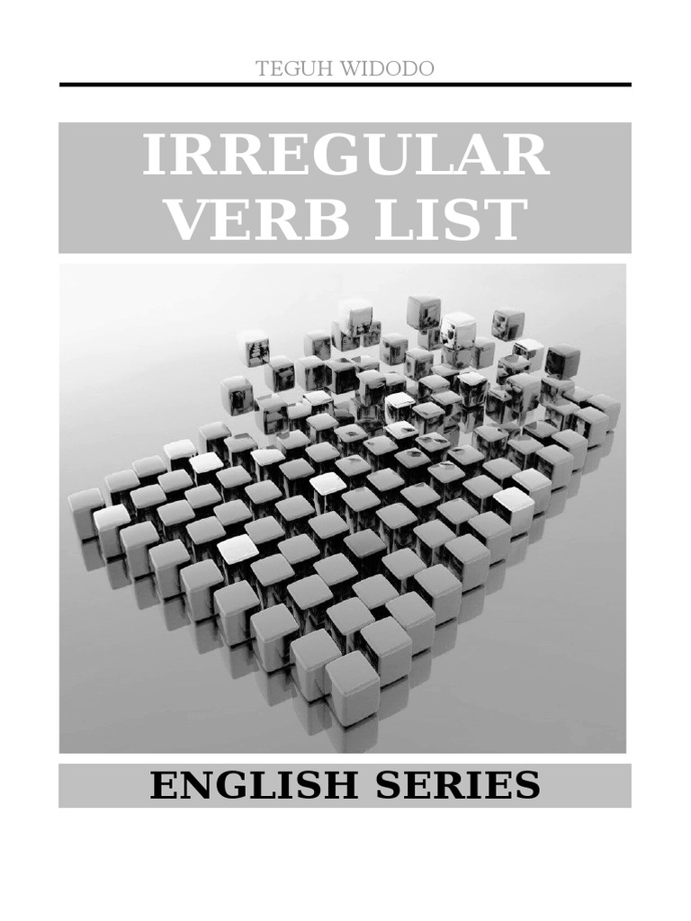 Irregular Verb List in English | PDF