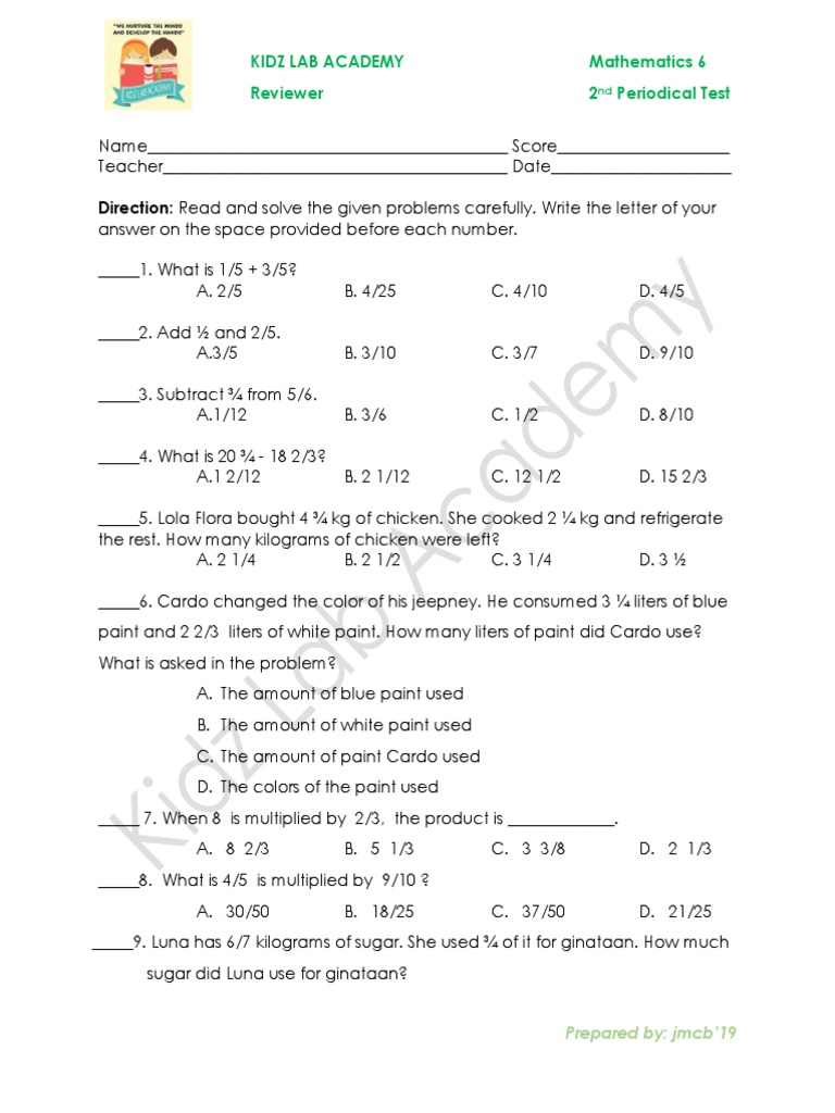 PT Math | PDF | Teaching Mathematics | Nature