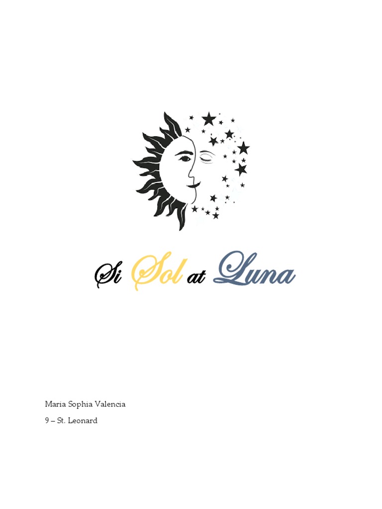 Si Sol at Luna | PDF